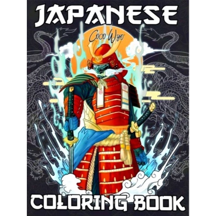 Livro de Colorir Coco Wyo - Japanese | Shopee Brasil