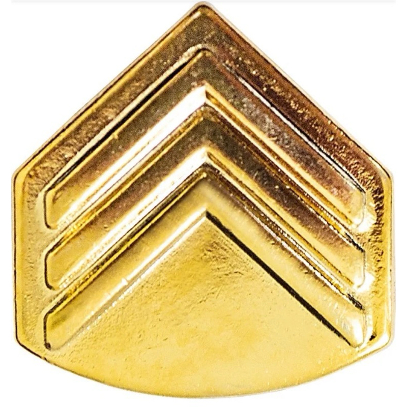 Divisa de Metal 3° Sargento Gola Exército Novo RUE (Par) | Shopee Brasil