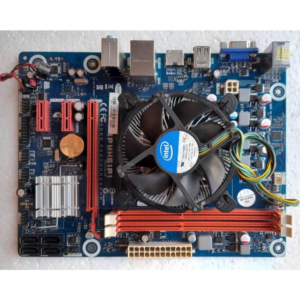 Kit Placa Mãe Lga 1155+Core I3 3.30Ghz+8Gb Memória 3ª Geração | Shopee ...