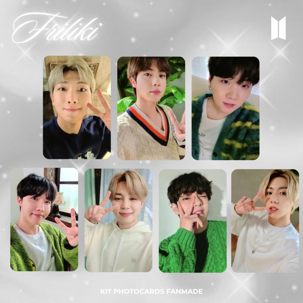 PHOTOCARDS BTS BE - FANMADE | Shopee Brasil