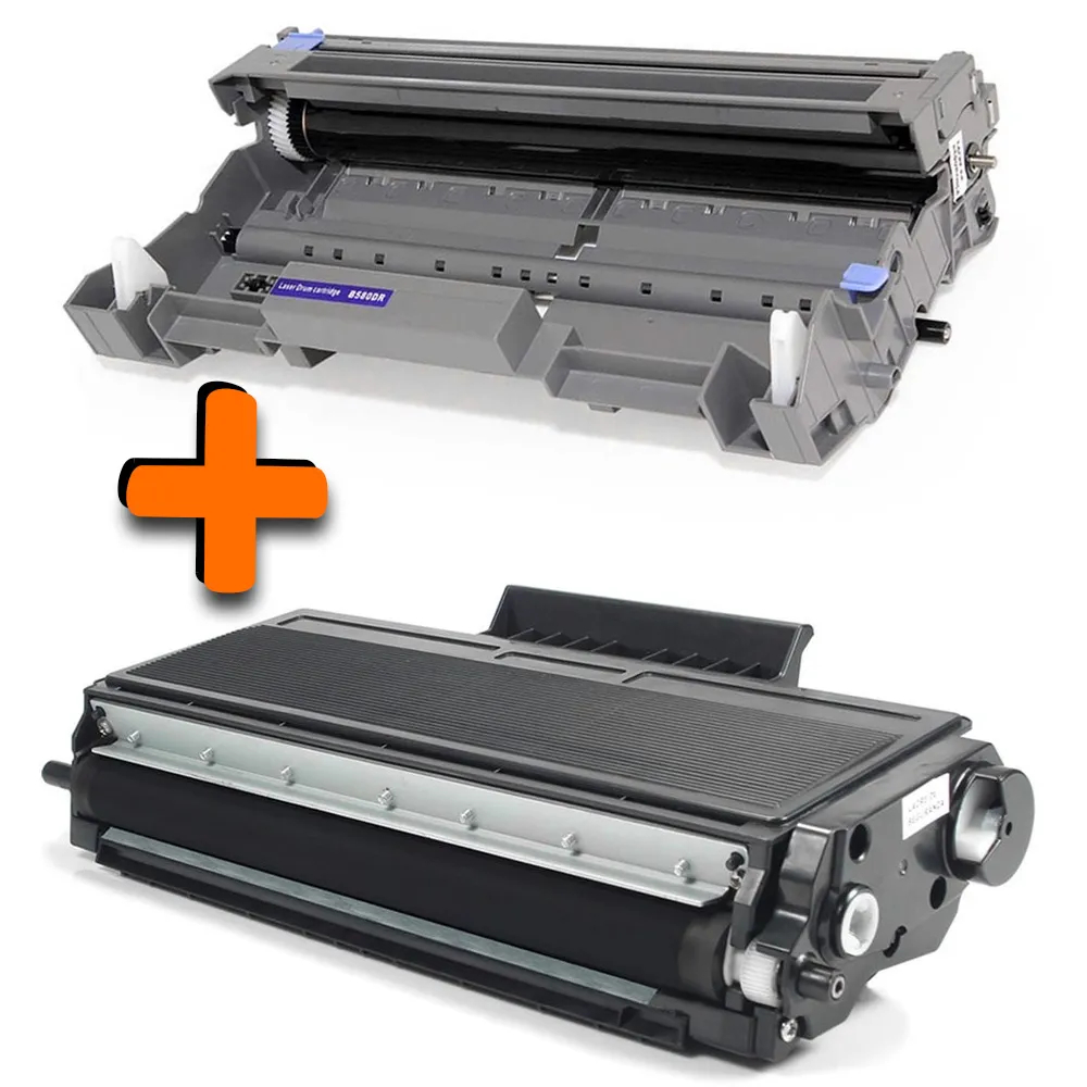 Combo Compatível com Toner Brother TN580/TN650 + Fotocondutor DR580 ...