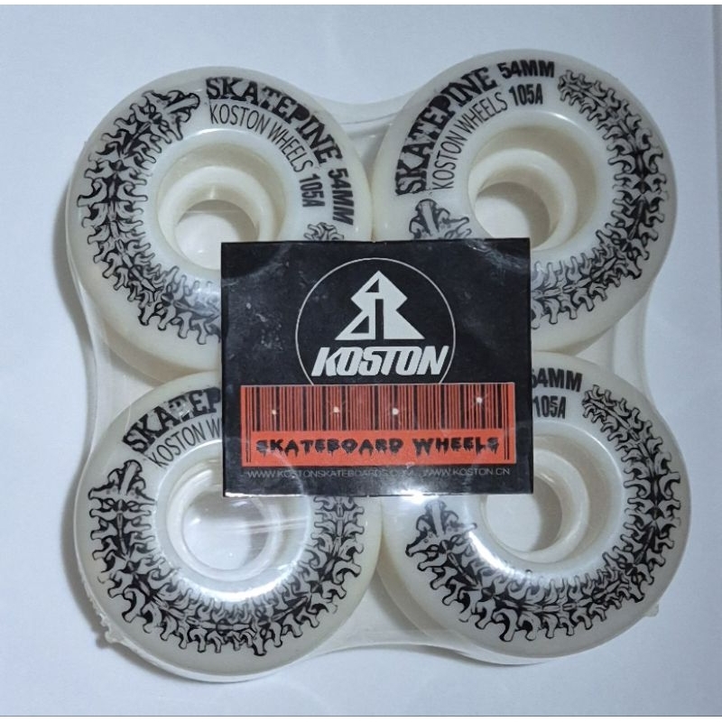 Rodinha Skate Importada Koston Wheels Skatepine 54mm 105A | Shopee Brasil