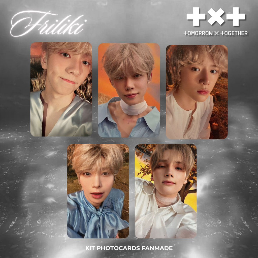 KIT PHOTOCARDS TXT TOMORROW X TOGETHER MINISODE 3: TOMORROW - FANMADE ...