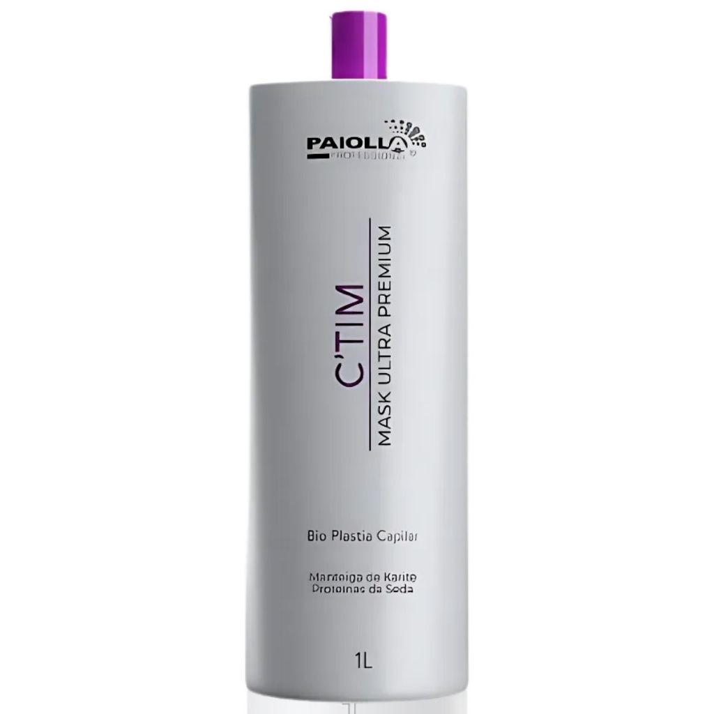 Máscara Capilar Reconstrutora Ctim Liso Perfeito Paiolla 1 l | Shopee ...