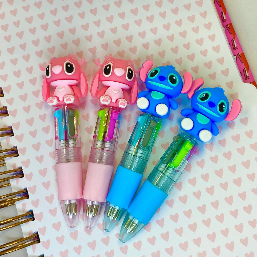 Mini Canetas Stitch e Angel - Uma dose de fofura no seu estojo ...