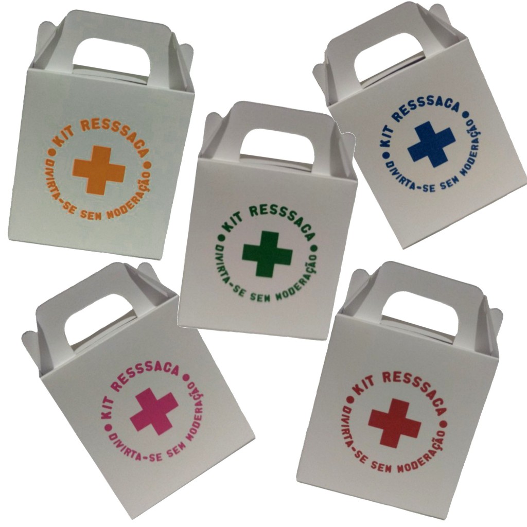 20 Caixinhas para Kit Ressaca Maletinha Bc Fantasyarts festas formatura ...