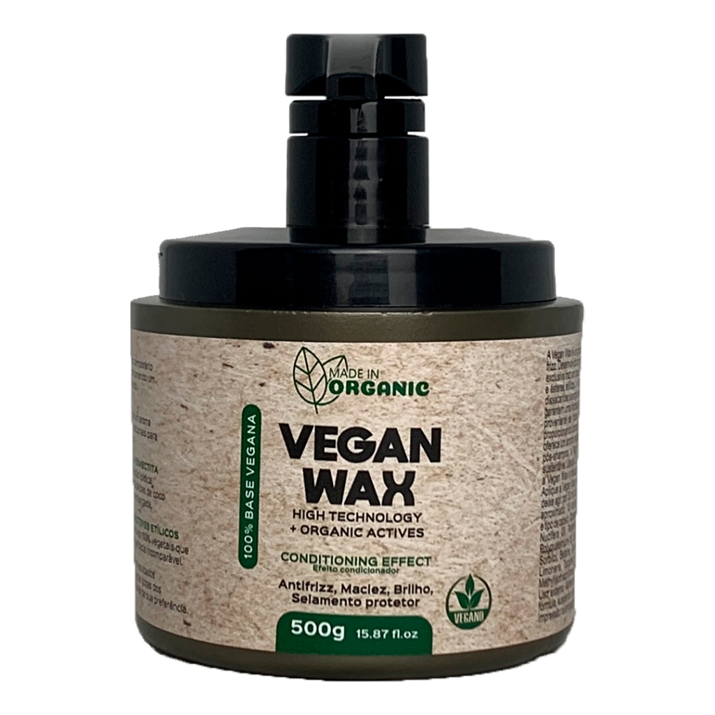 Cera Vegana Vegan Wax Made In Organic 500g | Shopee Brasil