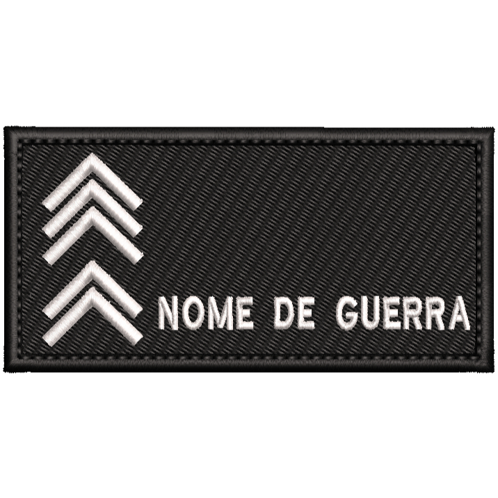 Patch 1 SGT com seu nome | Shopee Brasil