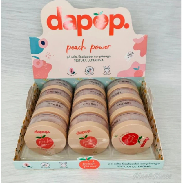kit Pó Solto Ultrafin Pink Power + o Peach Power DAPOP - DP2291 ...