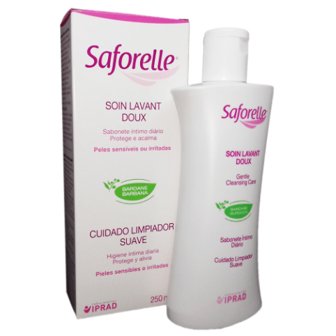 SABONETE SAFORELLE DOUX INTIMO LAVANDA 250 ML | Shopee Brasil