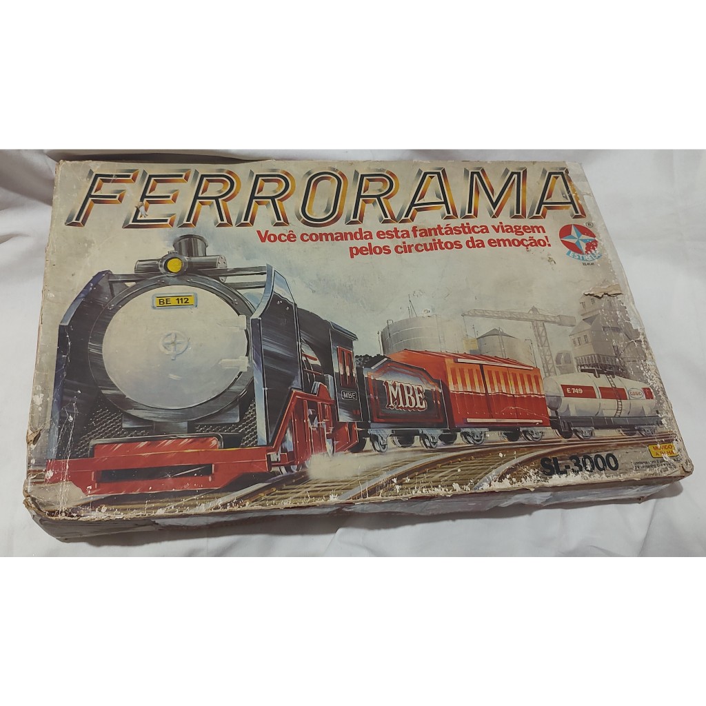 Ferrorama Sl3000 Antigo Completo e Funcionando - Estrela | Shopee Brasil