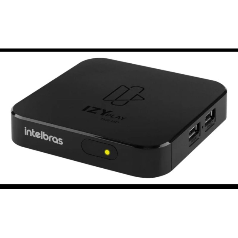 Smart Tv Box Full Hd Izy Play Intelbras Hdmi Bluetooth Wi-fi Cor Preto ...