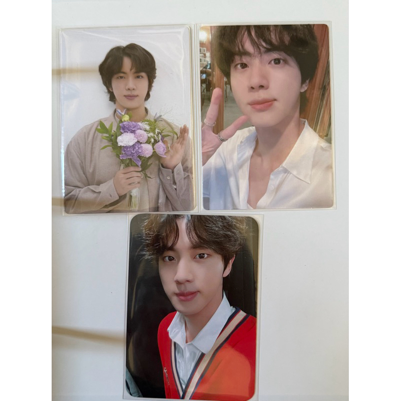 BTS JIN “MINI” PHOTOCARD SET | Shopee Brasil