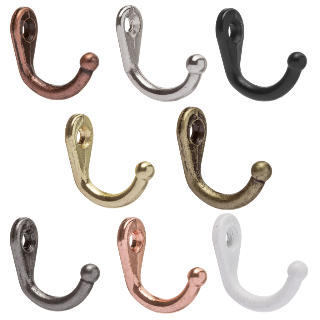 Gancho Mini Metal Porta Chaves Decoração Artesanato 5 Peças Pendurador ...