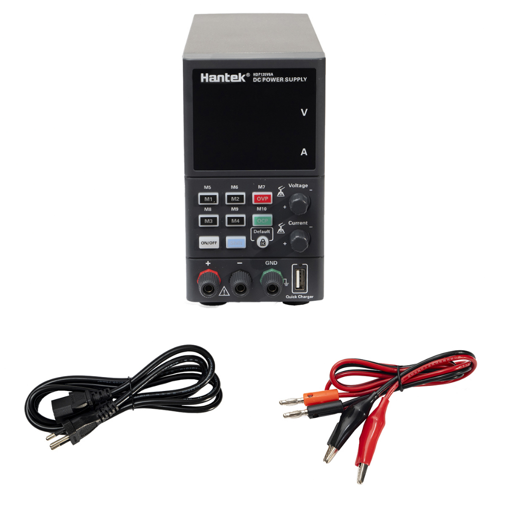 Fonte De Bancada Ajustável DC 35V 6V Hantek HDP135V6 com OCP, OVP ...