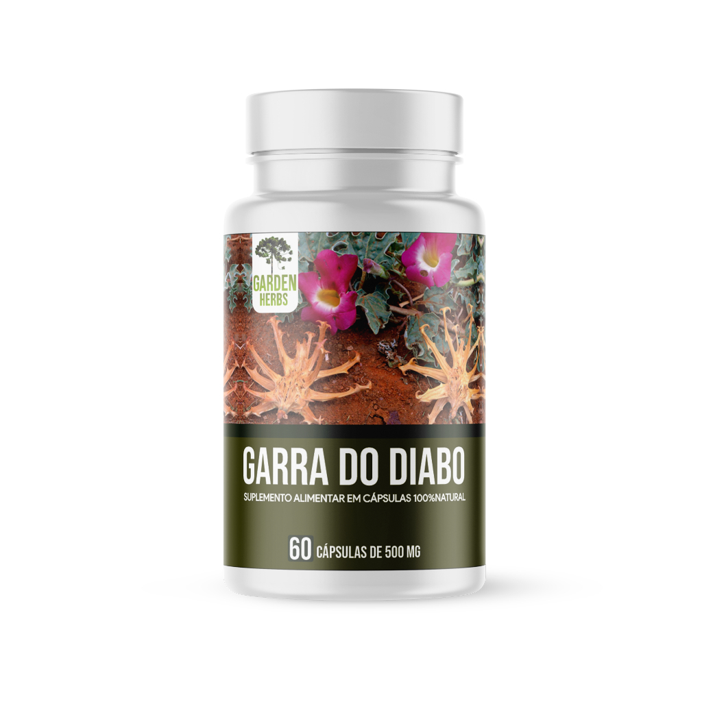 Garra do Diabo ( Harpagophytum ) 500 Mg - 60 cápsulas | Shopee Brasil