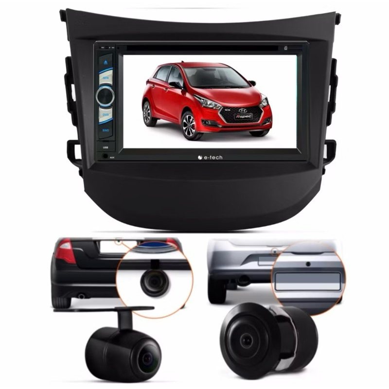 Kit Central Multimidia Espelhamento Android Ios Hb20 2012 2013 2014 2015 2016 2017 2018 2019 ...