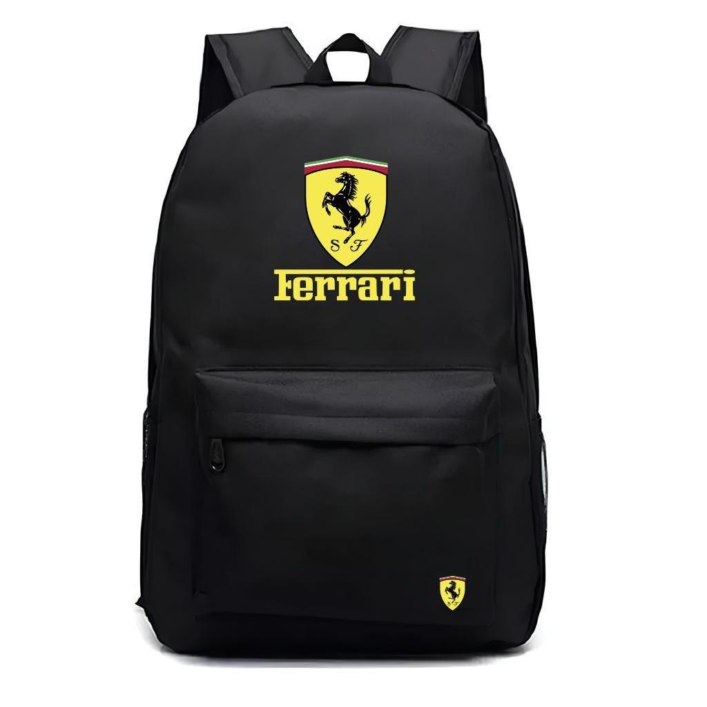 Mochila FERRARI para Estudar e Brilhar. Leve Divertida Resistente. Para ...