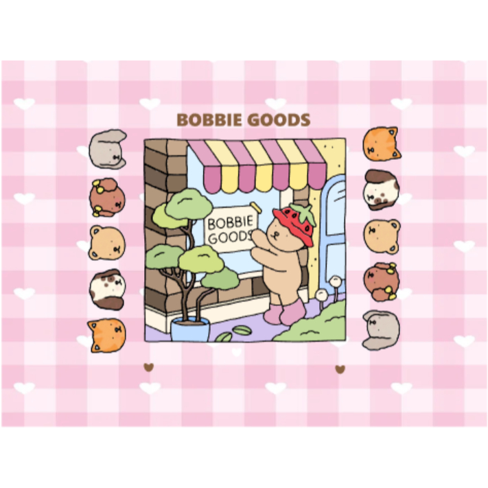 BOBBIE GOODS ROSA - FOLHA 180G - CAPA DURA - 30,50,100,130 folhas ...