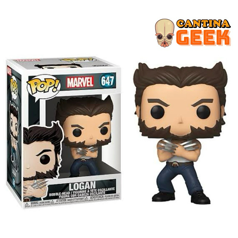 Funko Pop! X-men Logan Wolverine #647 | Shopee Brasil