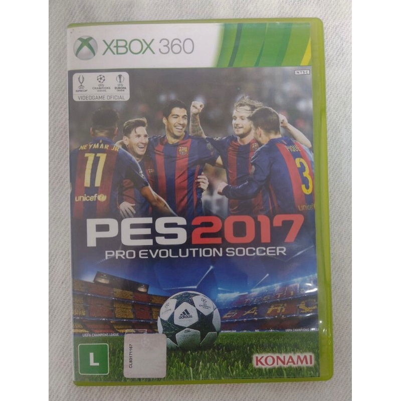 PES 2017 Xbox 360 - Mídia Física Original - | Shopee Brasil