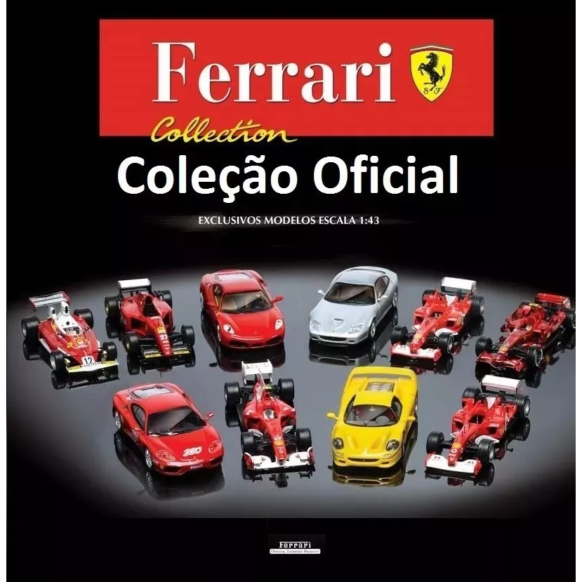 Ferrari Collection F1 Eaglemoss 1:43 Coleção Completa | Shopee Brasil