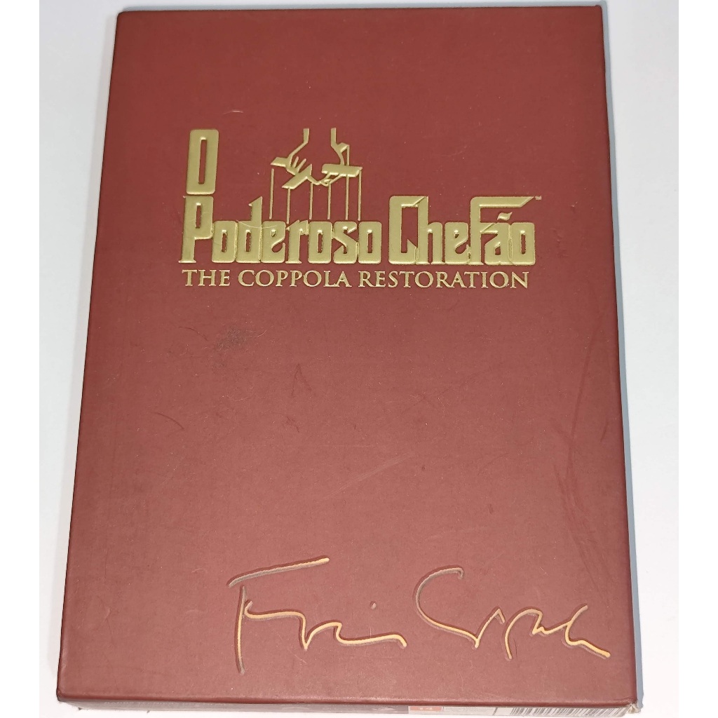 Box DVD O Poderoso Chefão - 3 Discos | Shopee Brasil