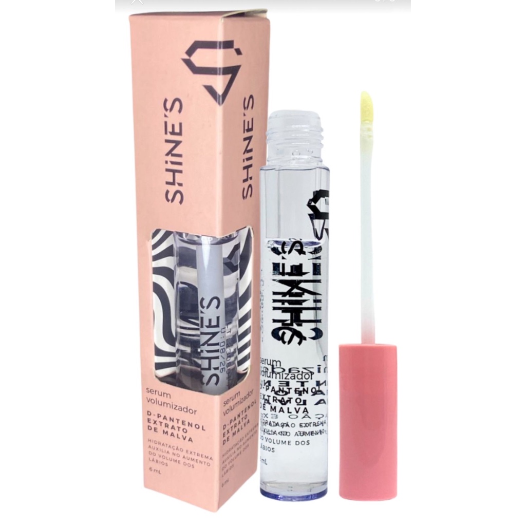 Gloss Sérum Labial Shine's | Shopee Brasil
