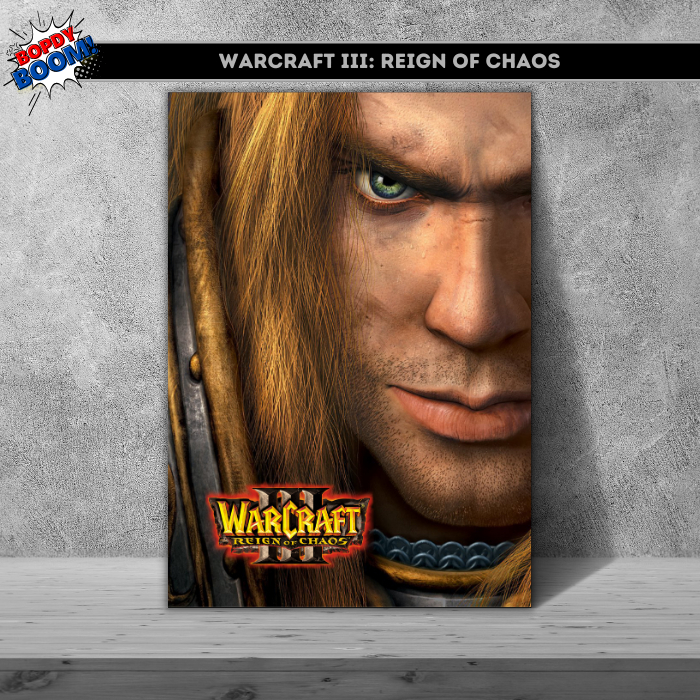 Placa decorativa quadro Warcraft 3 Reign of Chaos | Shopee Brasil