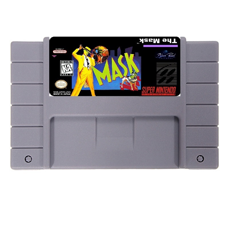 The Mask O Maskara Legendado em Português Super Nintendo Snes | Shopee ...