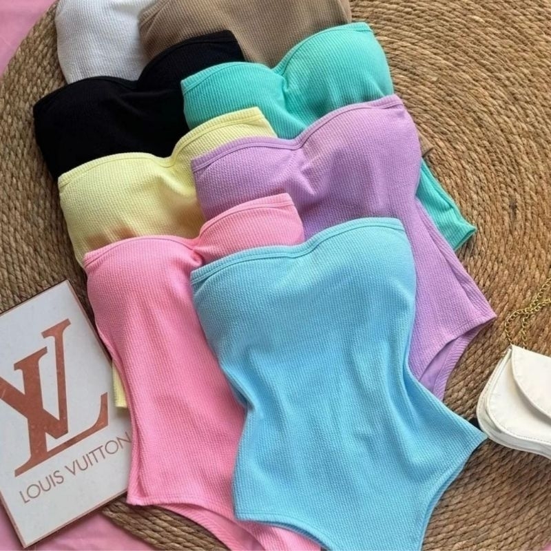 Body Top tomara que caia com bojo | Shopee Brasil