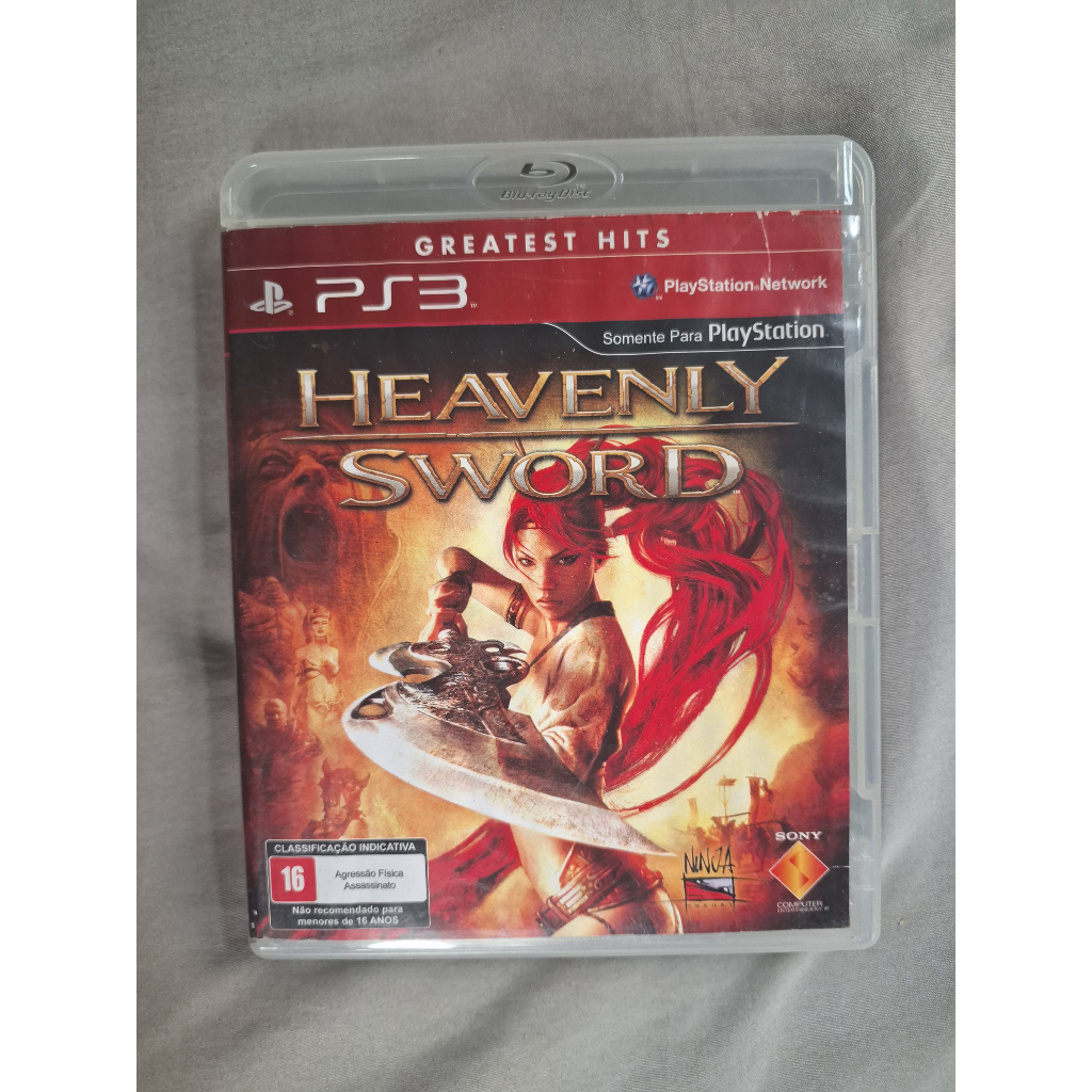 PS3 Heavenly Sword (Greatest Hits) | Shopee Brasil
