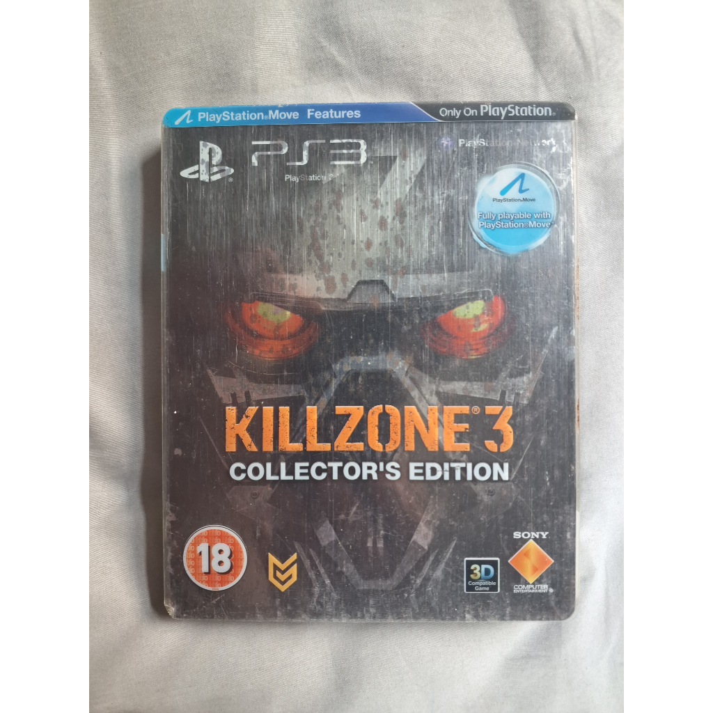 PS3 Killzone 3 Collector's Edition (Steelbook) | Shopee Brasil