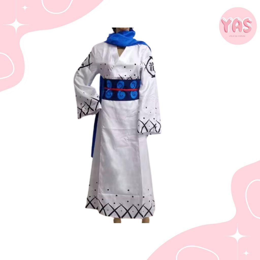 cosplay fantasia kimono Shimotsuki Ryuma one piece | Shopee Brasil