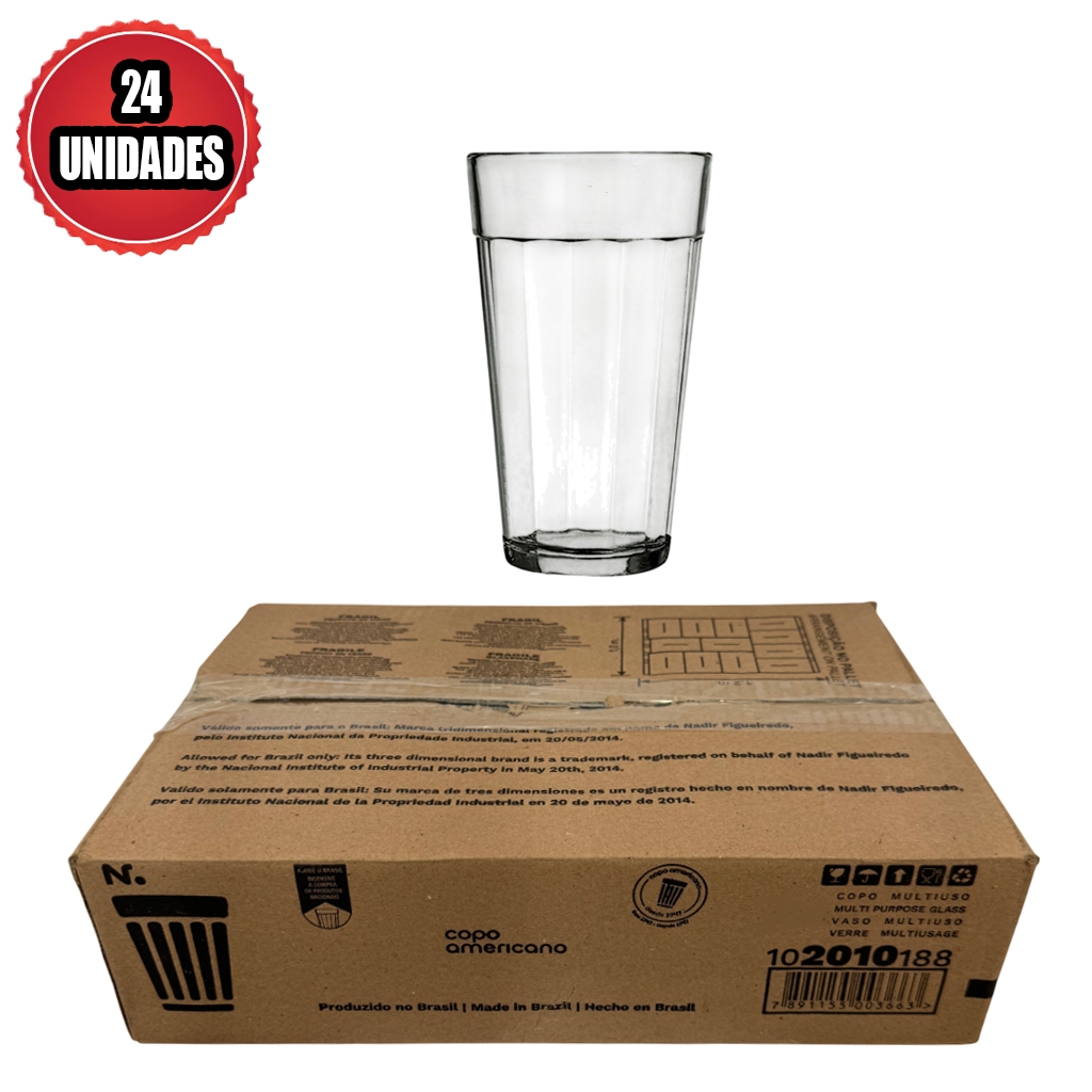 copo americano lagoinha nadir 190 ml multiuso | Shopee Brasil