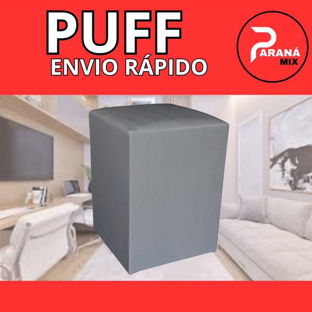 Puff decorativo multiuso super fofo para sala | Shopee Brasil