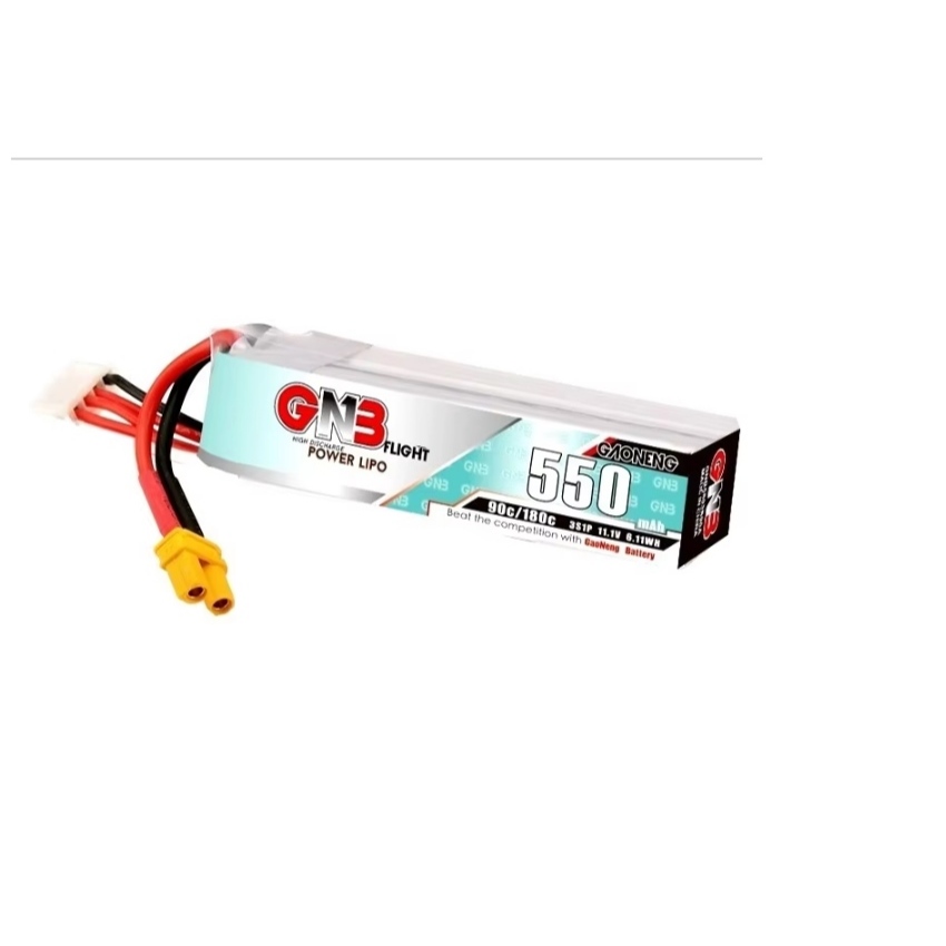 BATERIA LIPO GN3 550 MAH 3S 11.1V SHOCK FLYER AEROMODELO | Shopee Brasil