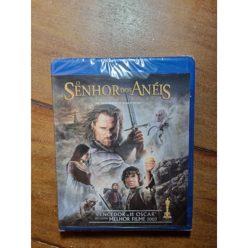 Senhor dos Aneis - O retorno do rei - Blu-ray- Lacrado | Shopee Brasil