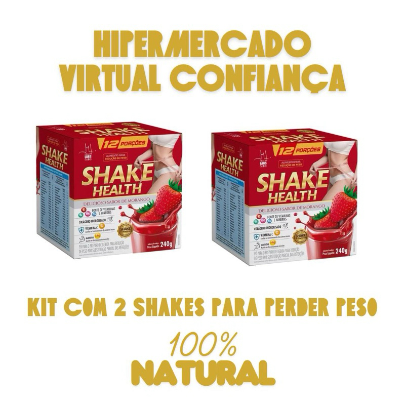 kit 2 Shake Para Perder Peso 100% Natural (Envio Rápido) | Shopee Brasil