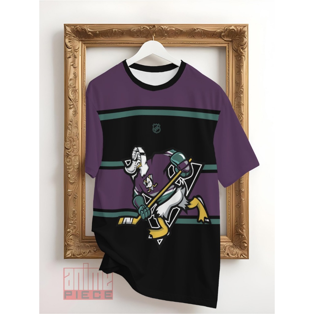 CAMISETA MIGHTY DUCKS SUPER PATOS PRETO FULL REF:1533 | Shopee Brasil
