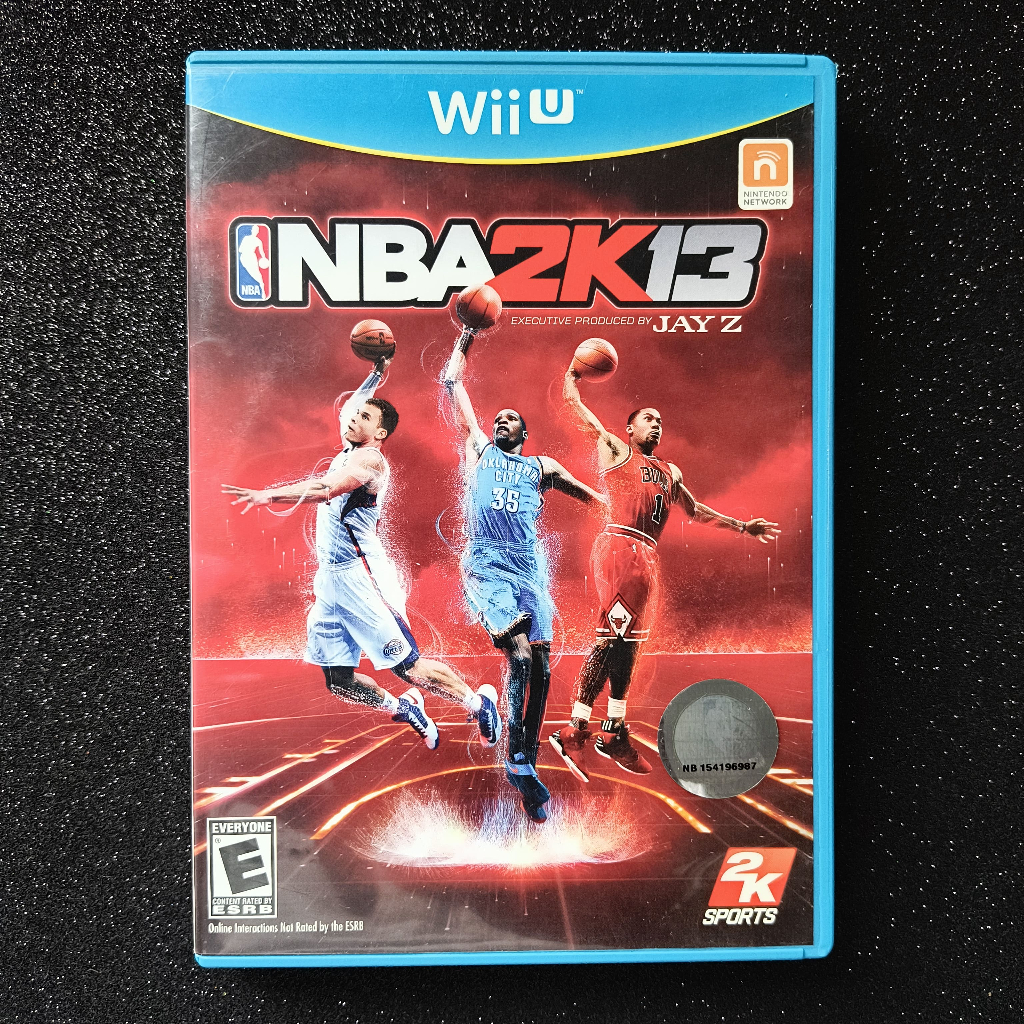 Jogo Original - Nba 2k13 Jay Z - Nintendo Wii U (Usado) | Shopee Brasil