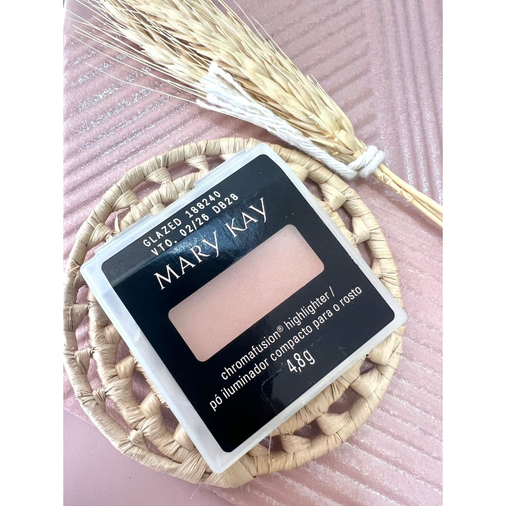 Pó Iluminador Compacto Mary Kay Chromafusion | Shopee Brasil