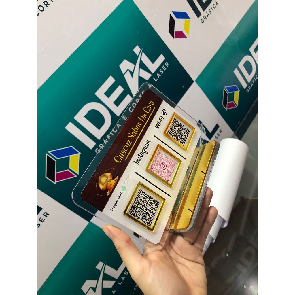 Placa QRcode | Shopee Brasil
