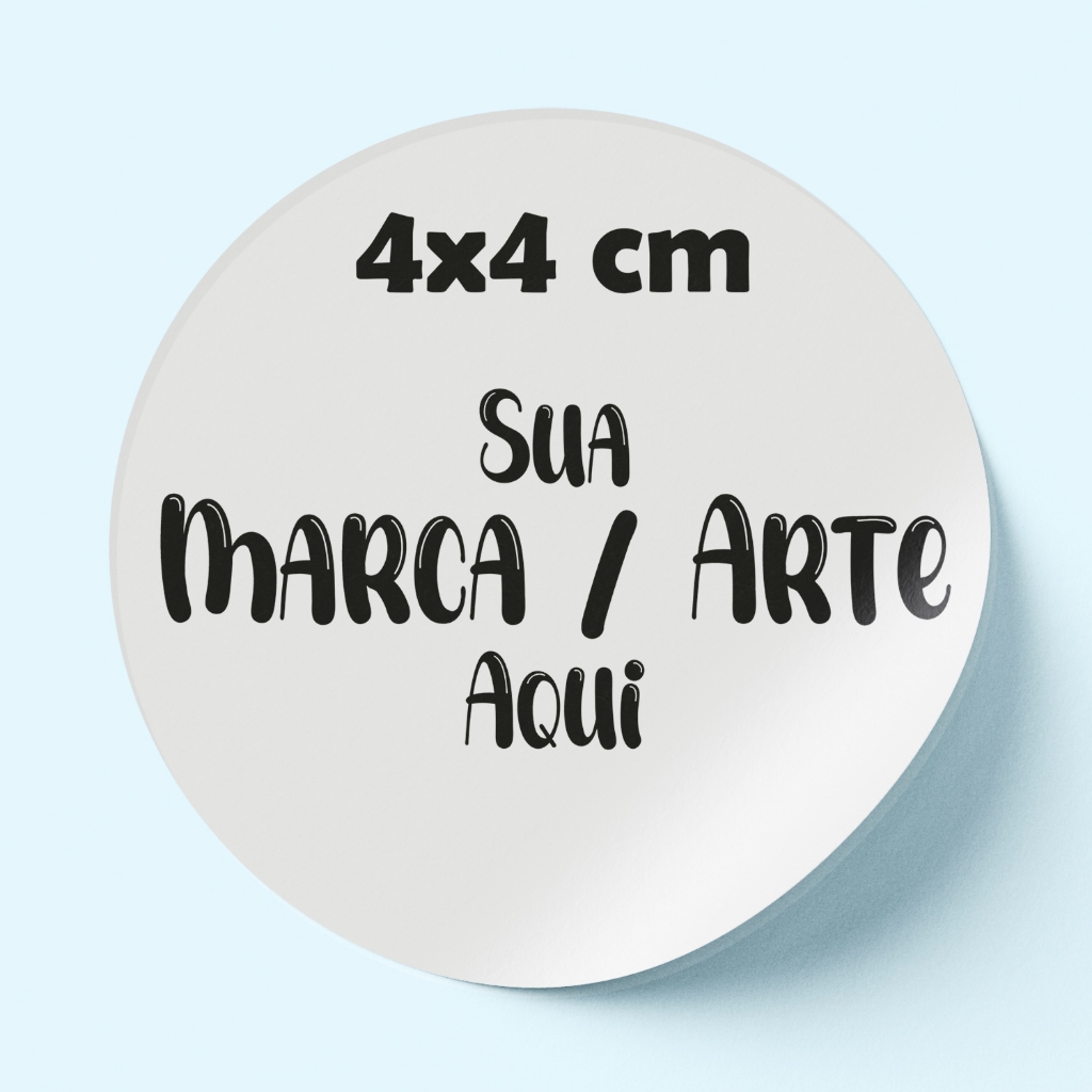 1050 Adesivos Personalizados 4x4 cm | Shopee Brasil
