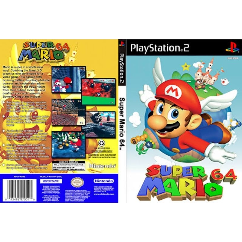 super Mario 64 Ps2 | Shopee Brasil