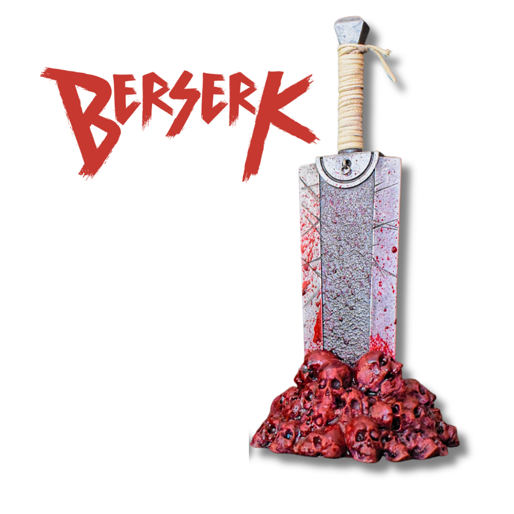 Espada Guts Berserk Behelit Decoração gamer anime mangá geek ...