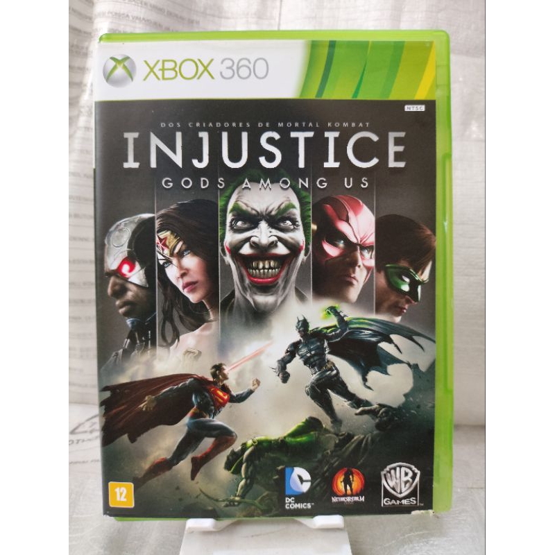 Jogo Injustice Xbox 360 Original - Mídia Física | Shopee Brasil