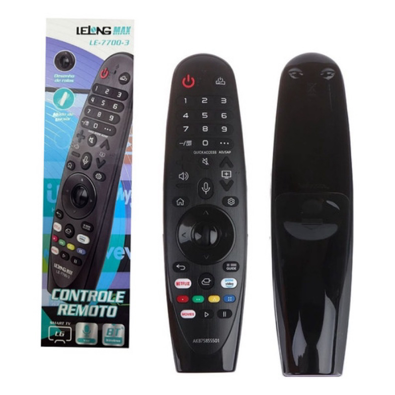 Controle Remoto Para Smart Tv LG Magic Lelong LE-7700-3 | Shopee Brasil