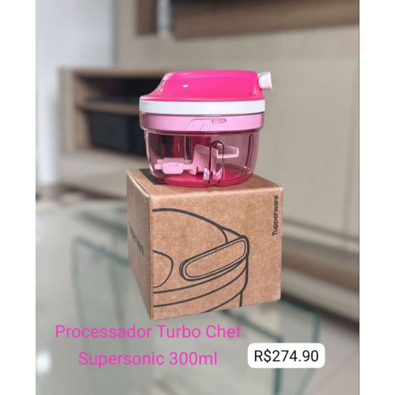 Processador Turbo Chef Tupperware Supersonic 300ml | Shopee Brasil