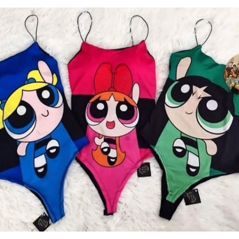 Body Carnaval Personagem Fantasia Meninas super poderosas Skol beatss ...